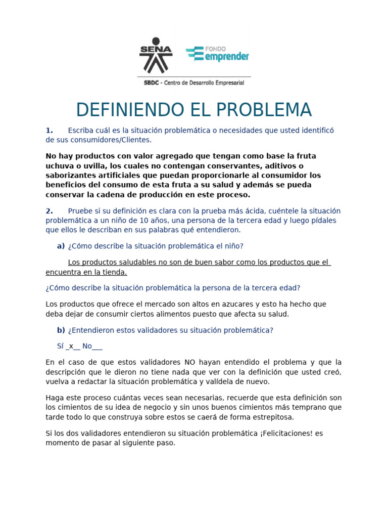 Herramienta Identificando Problemas | PDF
