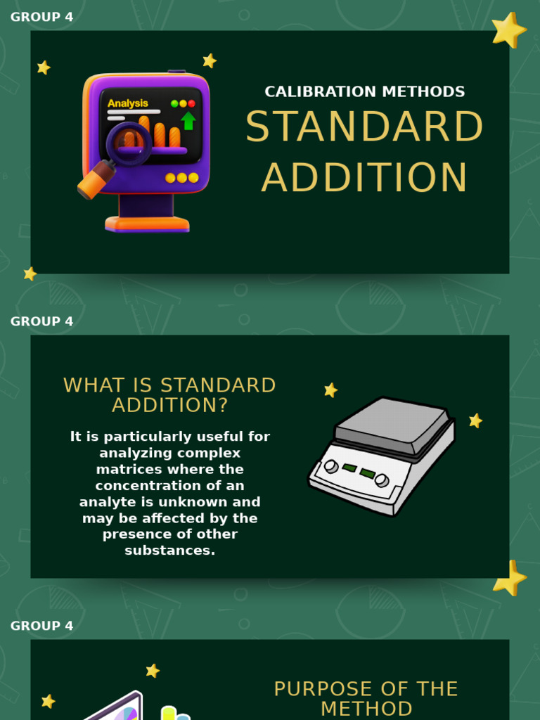 Standard Addition Calibration Methods | PDF | Analytical Chemistry ...