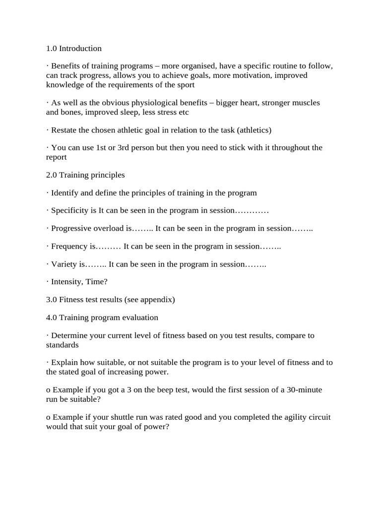 PE Template | PDF