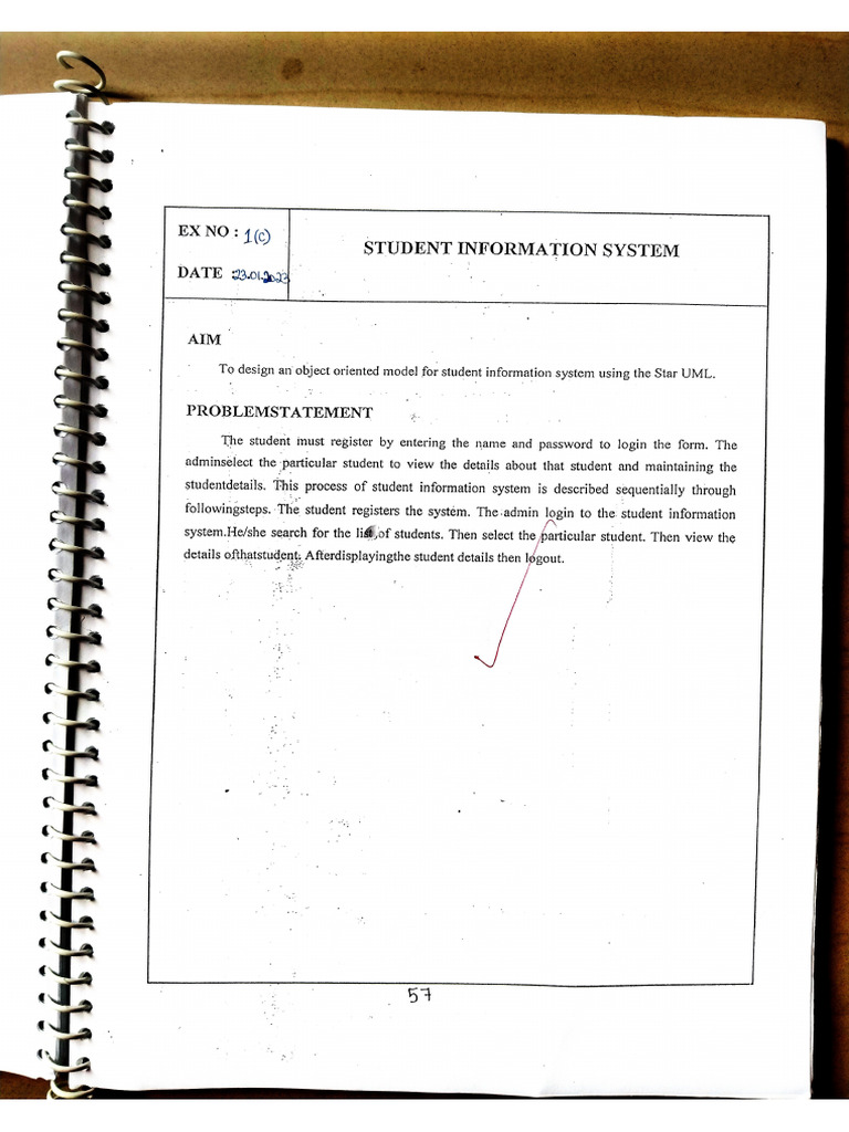 Case Tool EX 1 (C) | PDF