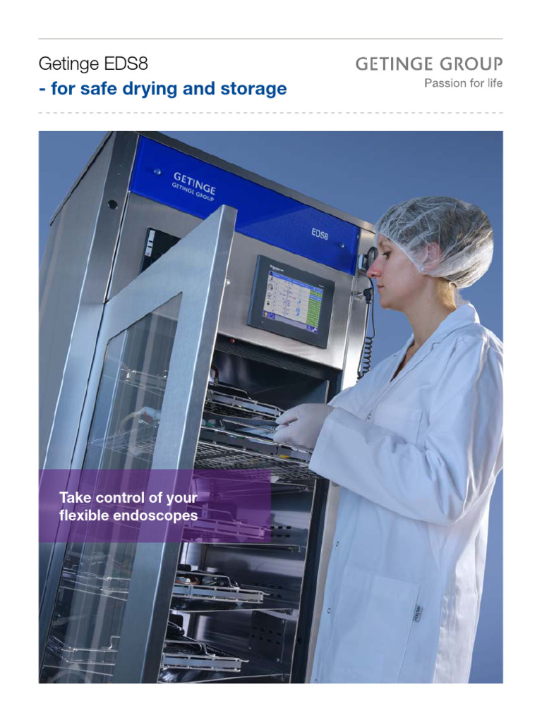 Getinge Eds8 Drying and Storage Cabinet | PDF | Health Care | Medicine