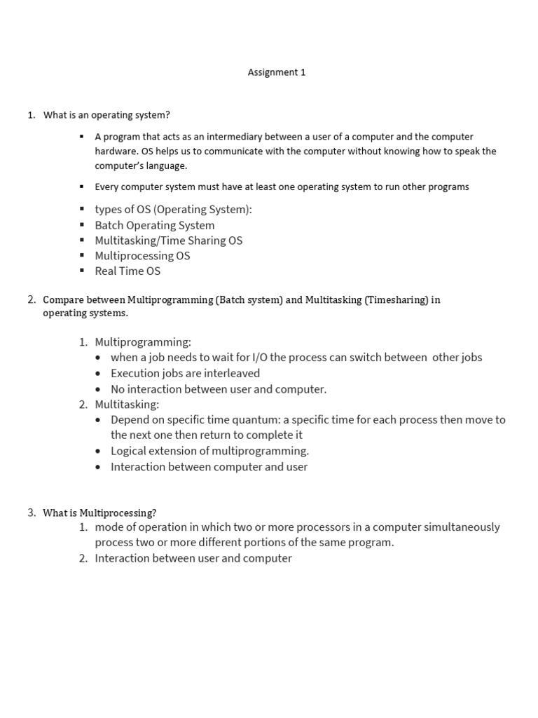 Intro to Operating Systems | PDF