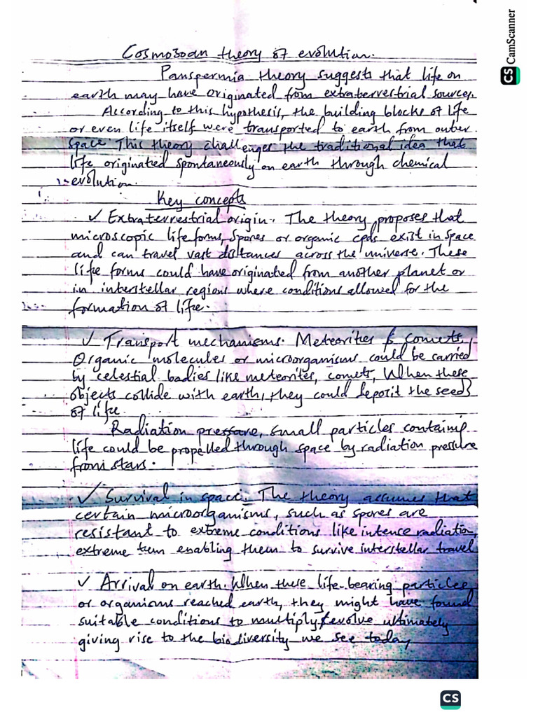 Cosmozoan, Classification | PDF