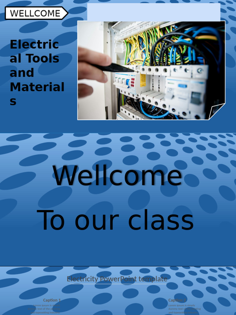 23136 Electricity Powerpoint Template Pdf