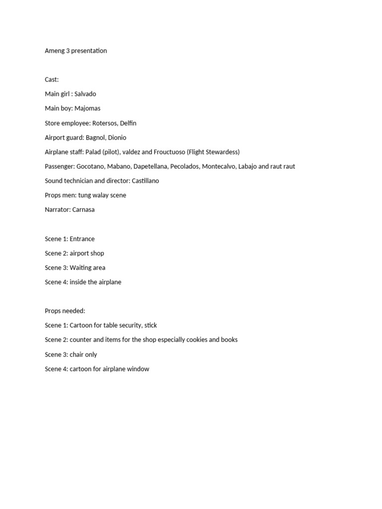 Ameng 3 Presentation | PDF