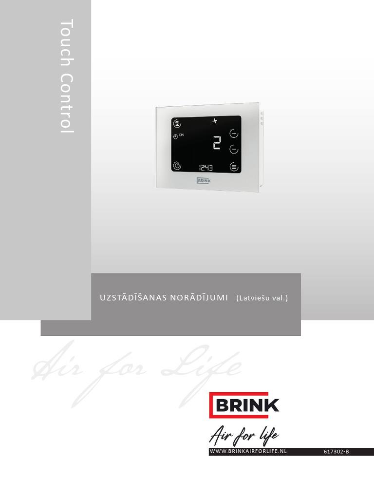 Touch Control LV 617302-B | PDF