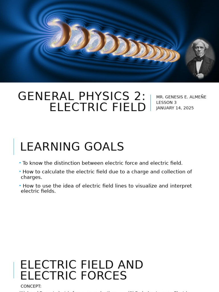 Gp2 l3 Electric Field | PDF | Electric Field | Physics