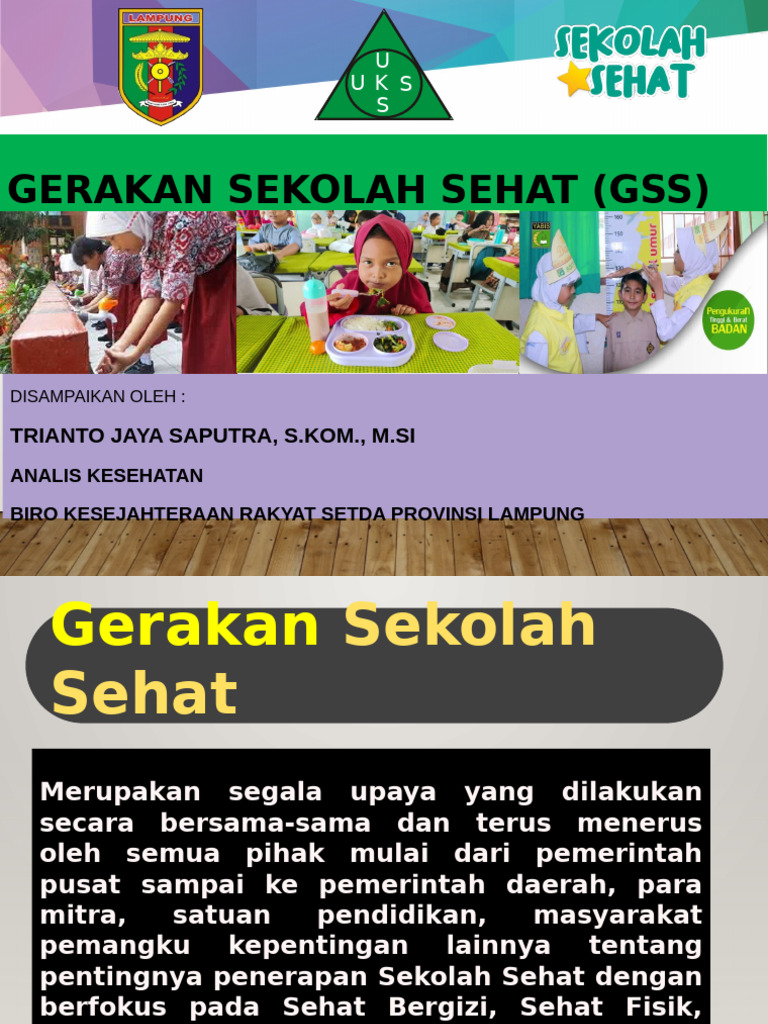 Gerakan Sekolah Sehat - Metro - Tjs | PDF