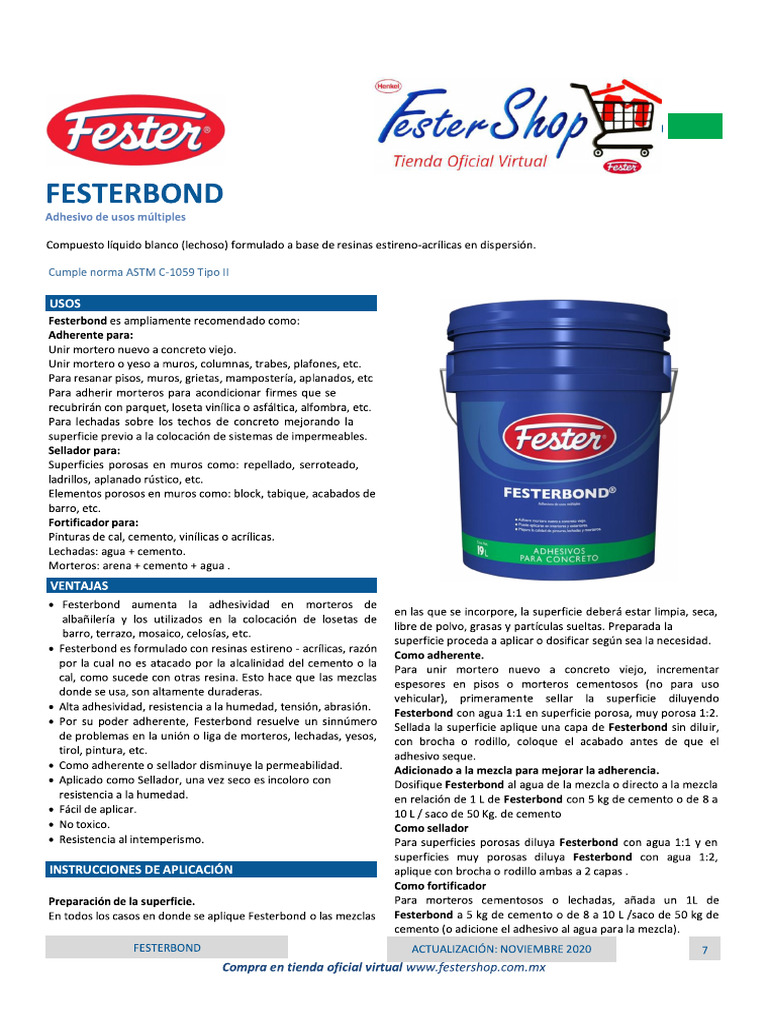 FESTERBOND PREMIUM | PDF