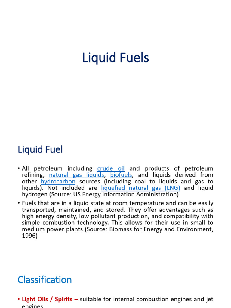 Liquid Fuels-1-1 | PDF | Fuel Oil | Fuels