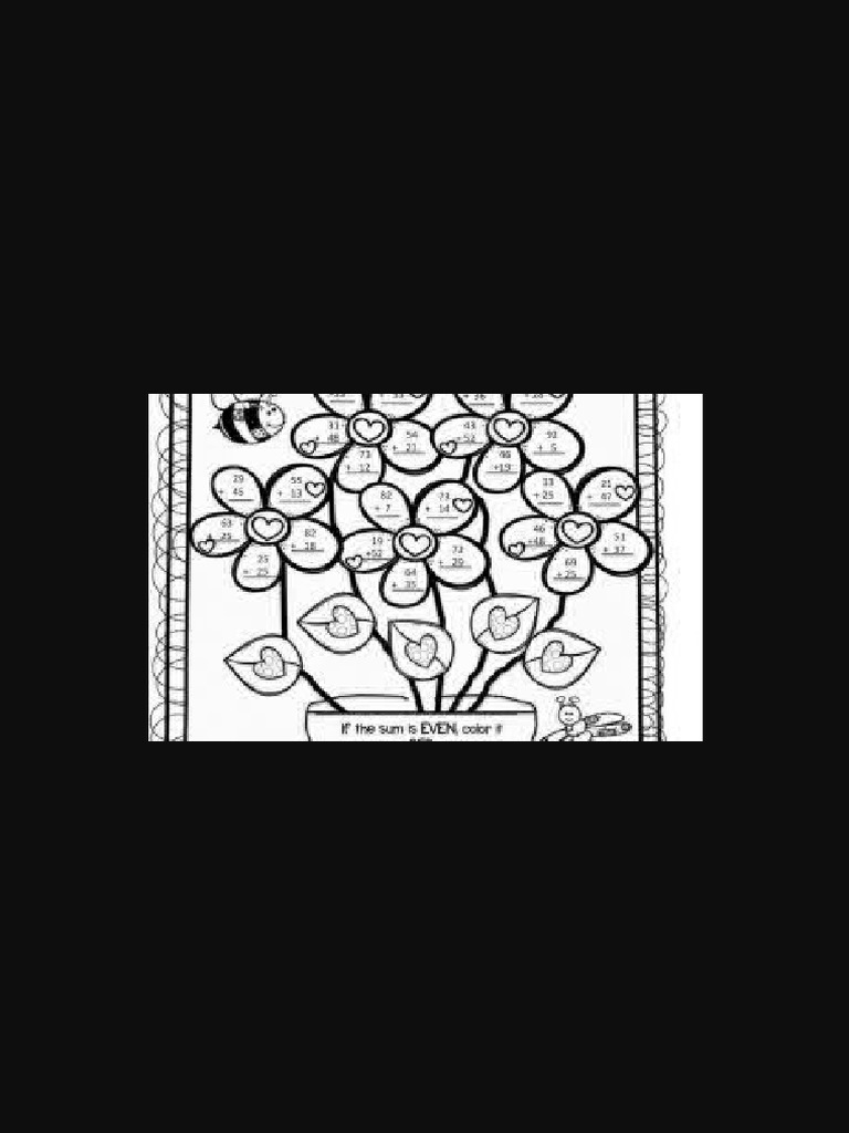 2 Digit Addition and Subtraction Coloring Worksheets 300x200 | PDF