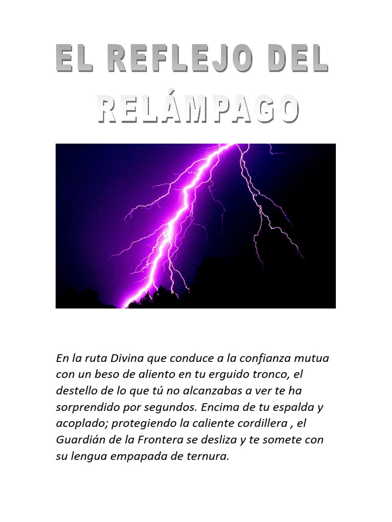 EL REFLEJO DEL RELÁMPAGO | PDF