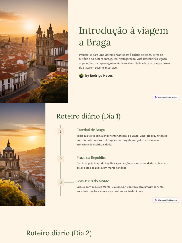 Introducao A Viagem A Braga | PDF