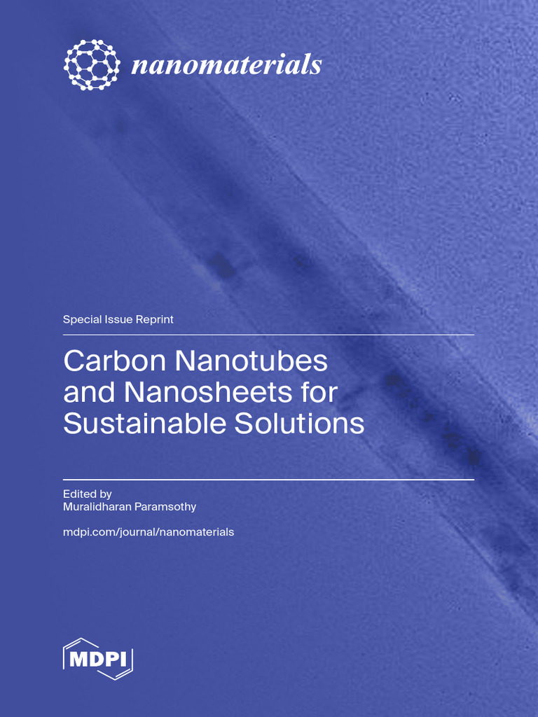 Carbon Nanotubes and Nanosheets For Sustainable Solutions | PDF | Carbon Nanotube | Biosensor
