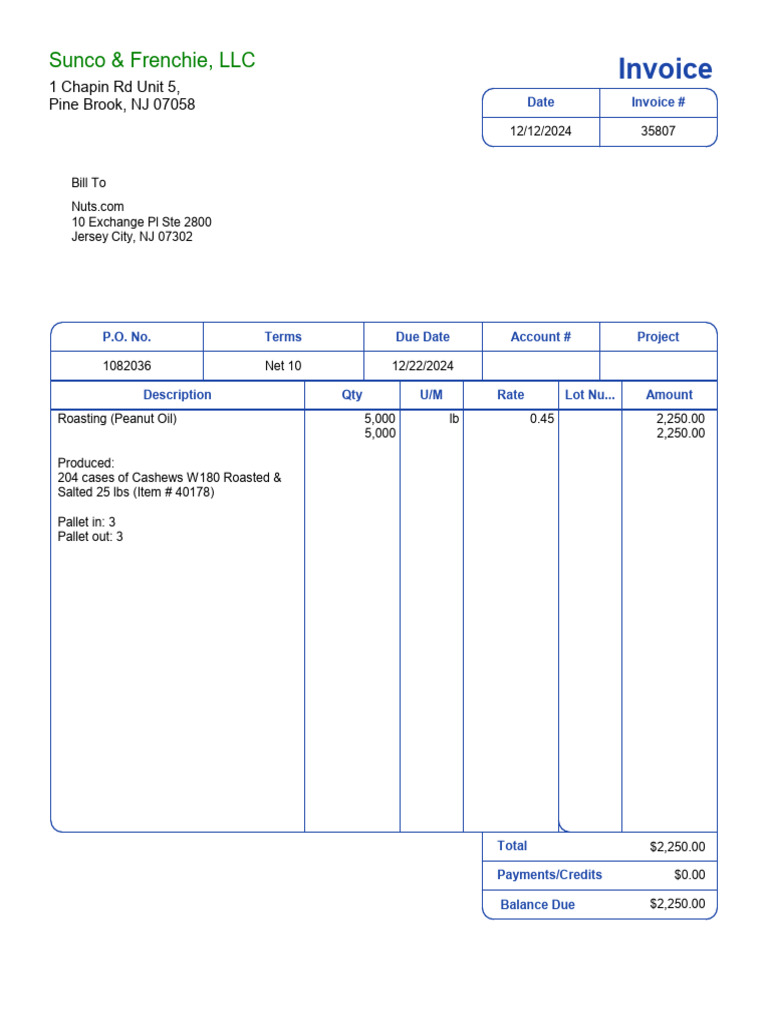 Sunco 1082036 | PDF