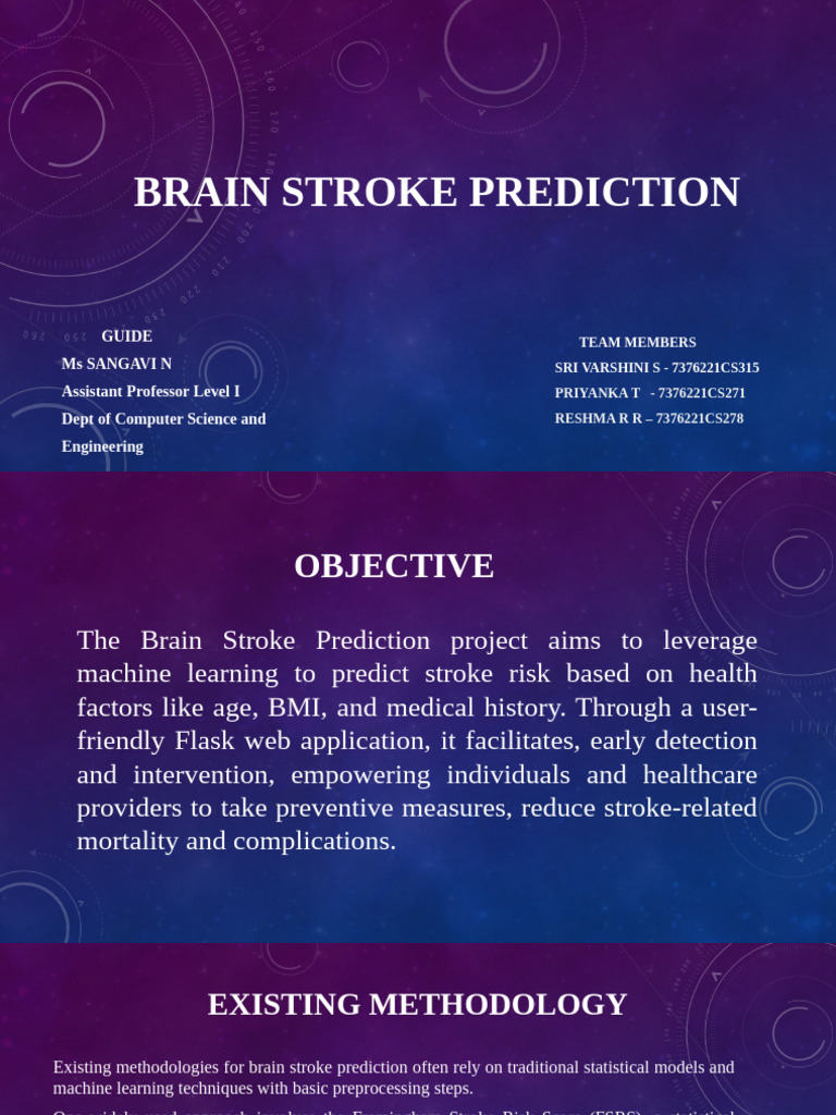 Brain Stroke Prediction | PDF | Machine Learning | Stroke