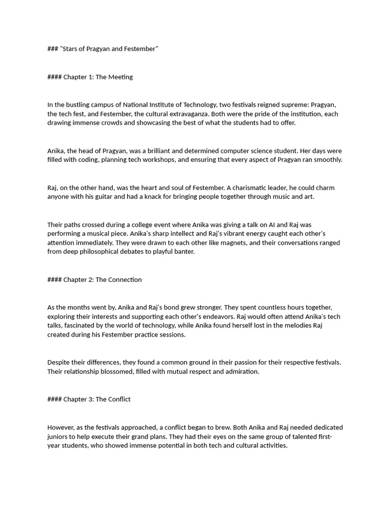 Stars of Pragyan and Festember | PDF