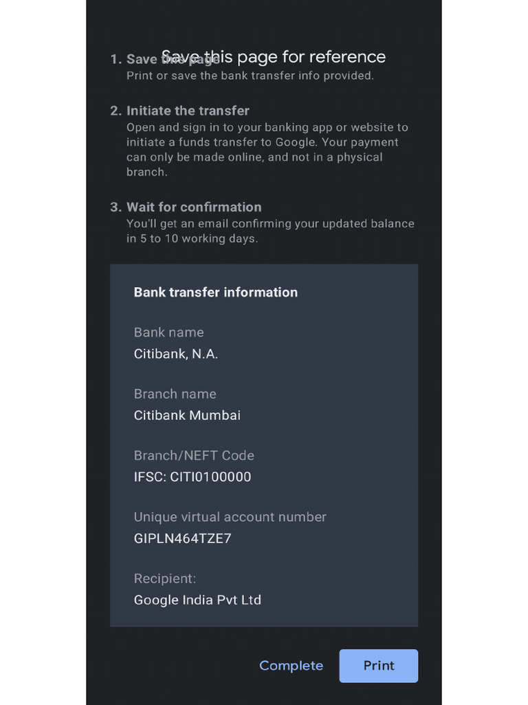 Google Printing | PDF