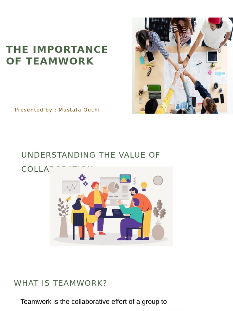 The Value of Teamwork in Success | PDF