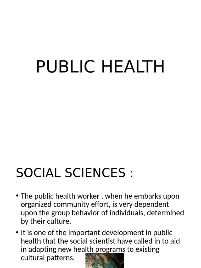Public Health | PDF