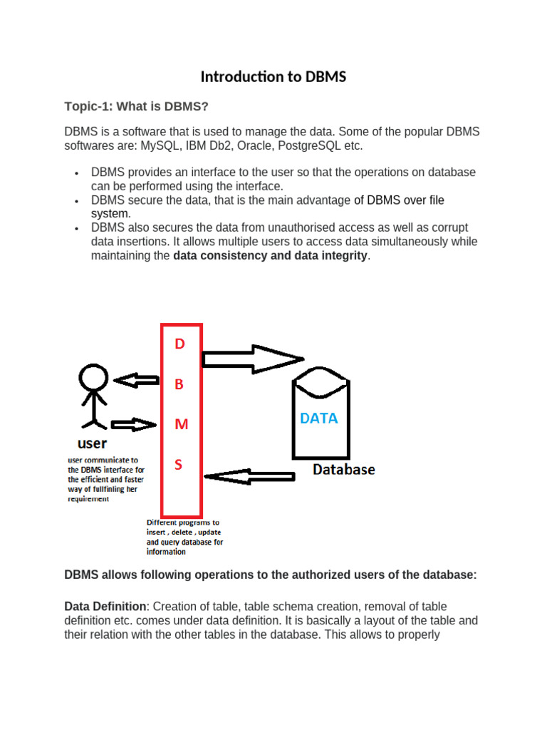 Unit-1(DBMS) | PDF | Databases | Conceptual Model Unit-1(DBMS) | PDF | Databases | Conceptual Model