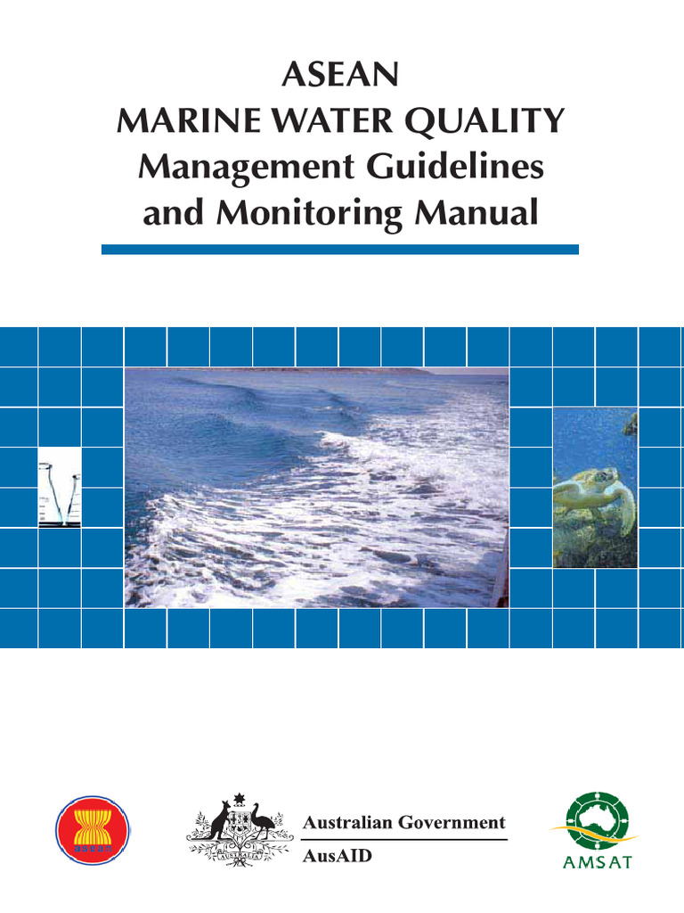ASEAN Marine Water Quality Guidelines | PDF | Water Quality | Policy