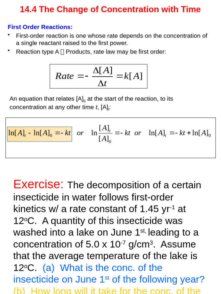 Chapter 14 Part II | PDF | Reaction Rate | Catalysis