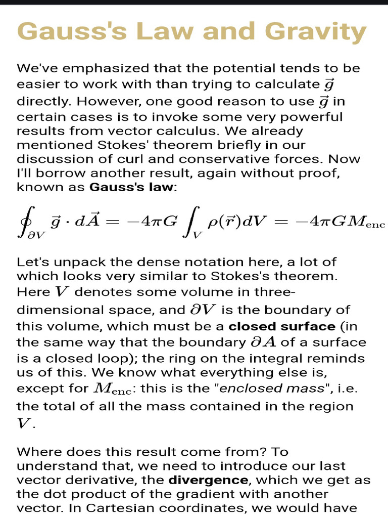 Gauss Law | PDF