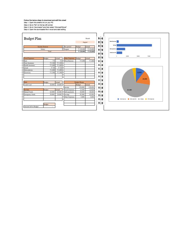 Budget Template | PDF