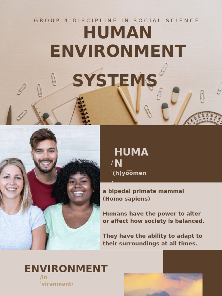 11 DISS Human-Environment Systems | PDF
