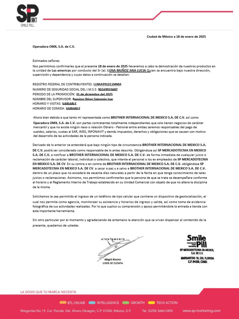 Office Max Carta - PDF - 20250118 - 073941 - 0000 | PDF | México | Salario