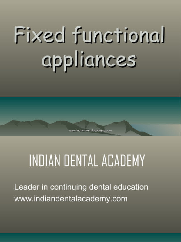 37 Fixed Functional TT | PDF