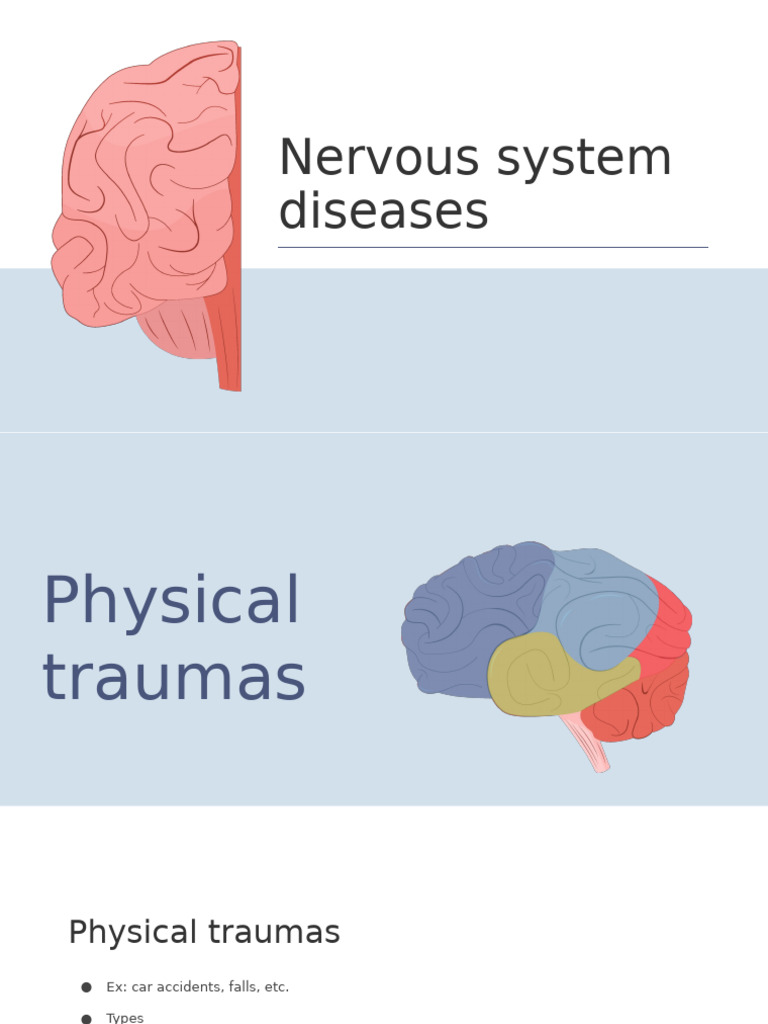 3 ESO Bio Nervous System Diseases | PDF | Bipolar Disorder | Mood Disorders