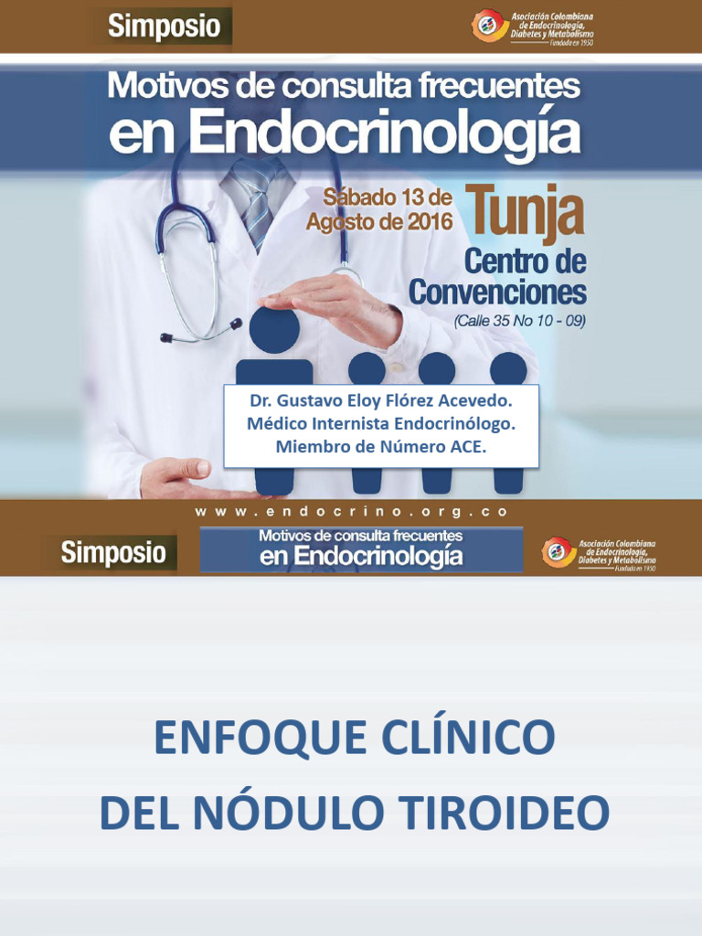 Enfoque Clínico del Nódulo Tiroideo | PDF | Tiroides | Glándulas