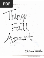 Things Fall Apart Novel | PDF