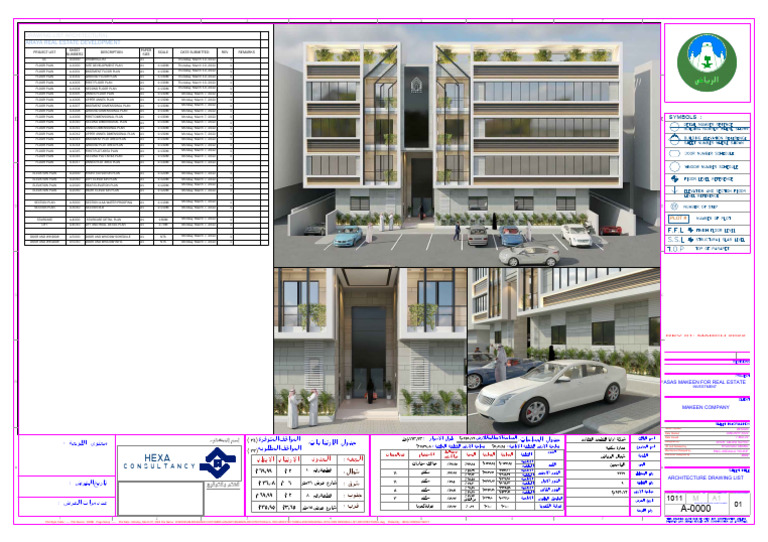 Architectural Drawing List Overview | PDF | Drawing | Environmental Design