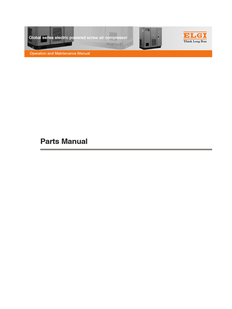 ELGi Parts Catalogue V1 EG30-45 | PDF | Washer (Hardware) | Screw