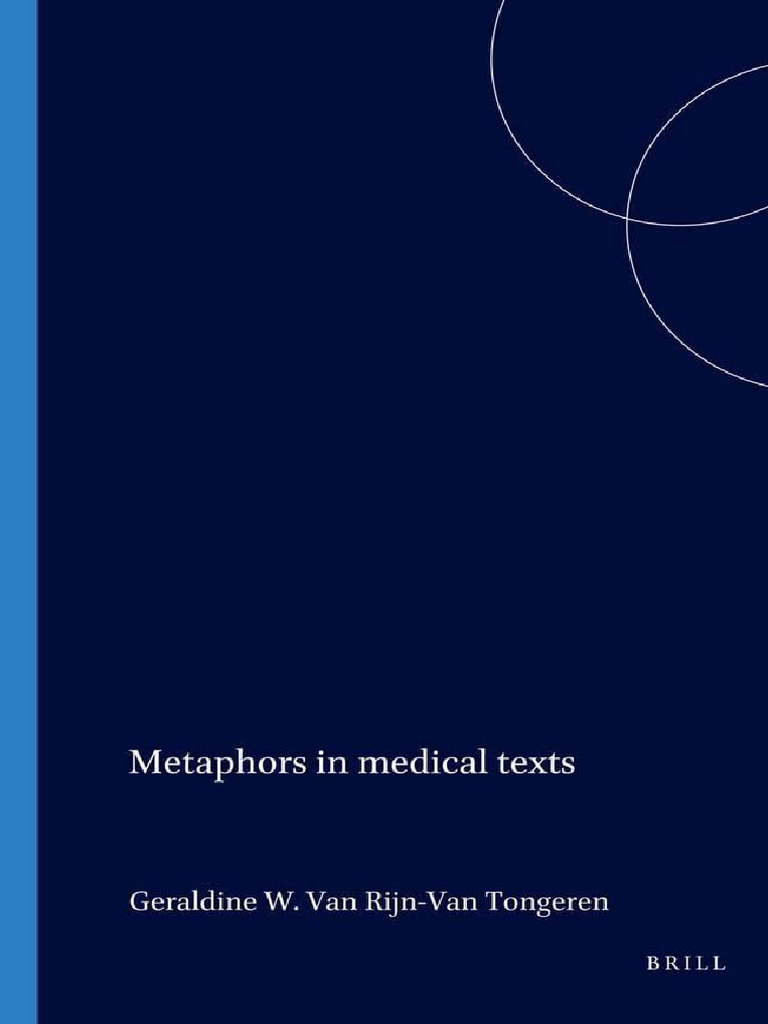 Metaphors in Medical Texts Utrecht Studies in Language and ...