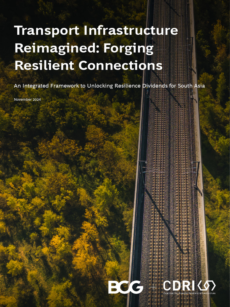 Resilient Transport Infrastructure in South Asia | PDF | Climate ...