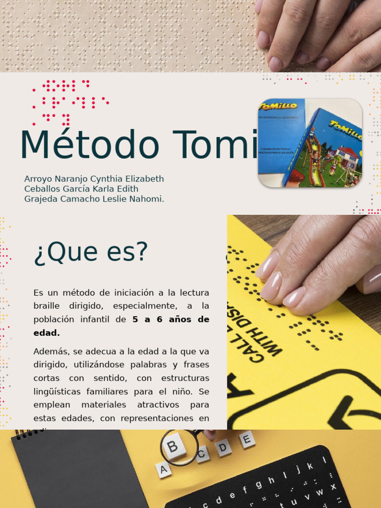 Método Tomillo | PDF | Comunicación humana | Comunicación escrita