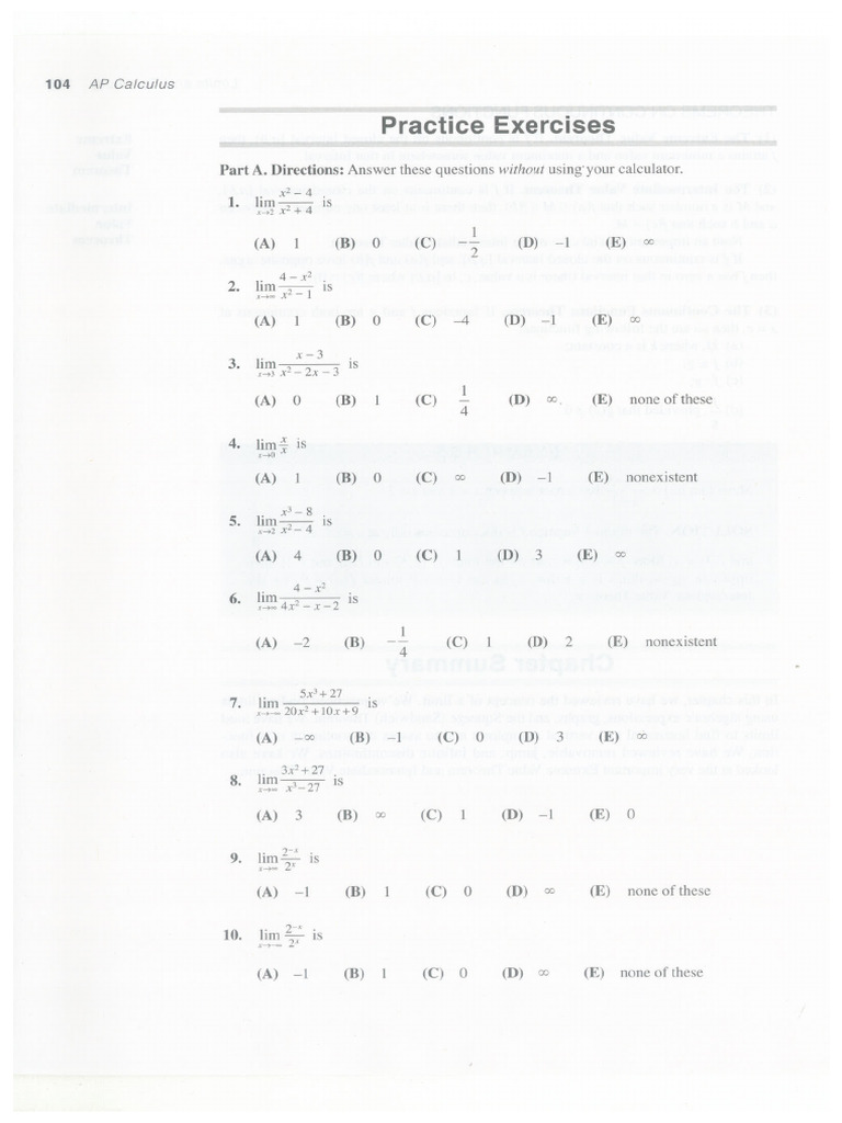 Limit and Continuity HW - 250114 - 092454 | PDF