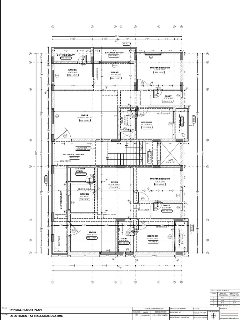 r1 Typical Floor Plan | PDF | Home