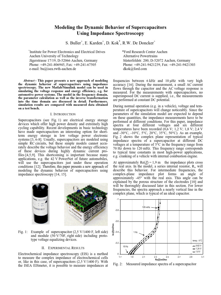 Modeling_the_dynamic_behavior_of_supercapacitors_using_impedance_spectroscopy | PDF | Electrical ...