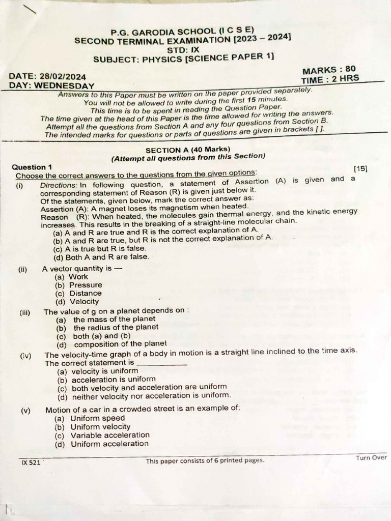 Garodia Physics | PDF