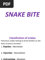 Managing Poisonous Snake Bites in Dogs | PDF | Snake | Acetylcholine