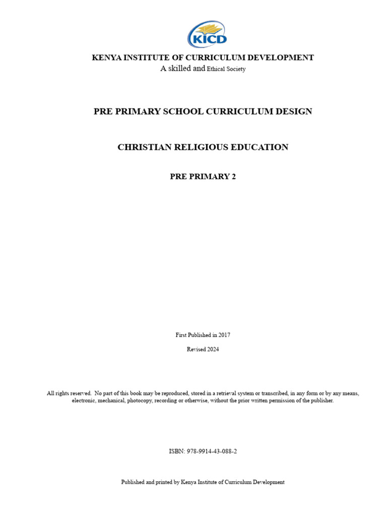 CRE PP2 APRIL 2024 1 - NoRestriction | PDF | Learning | Jesus