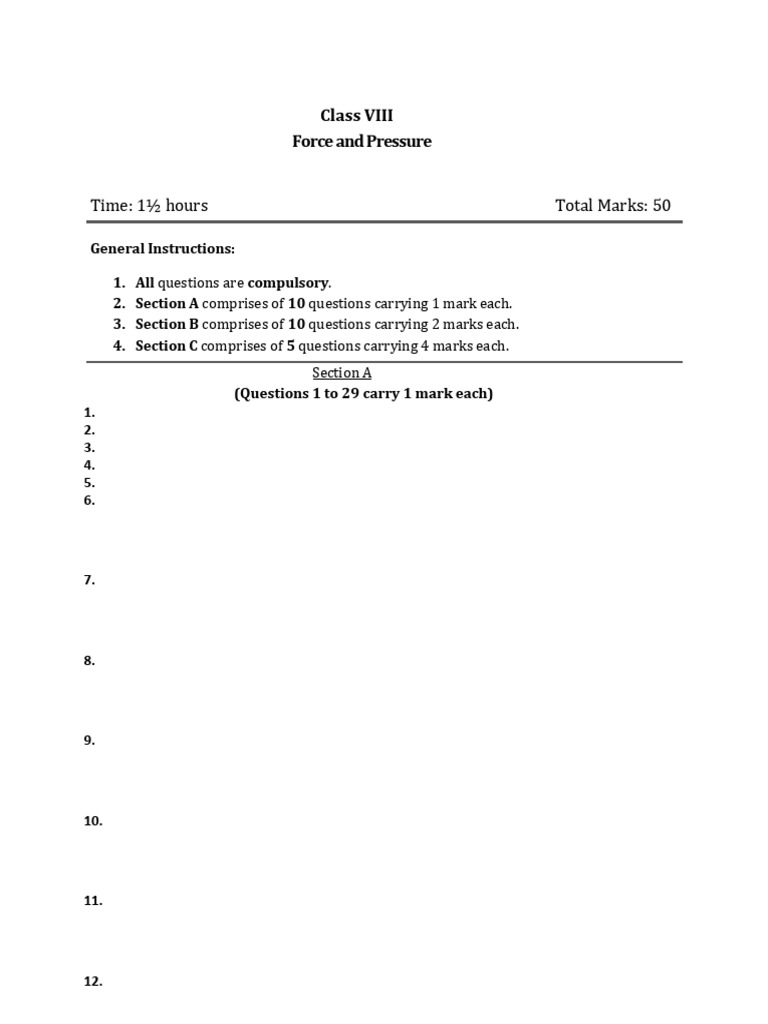 Force | PDF | Force | Weight