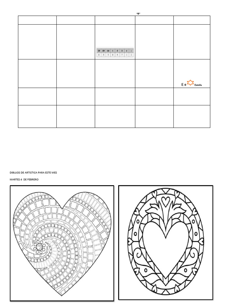 Tareas de Febrero 2025 - 4° Grado B | PDF | Comunicación escrita ...