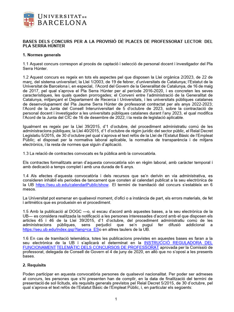 Bases Instruccions | PDF