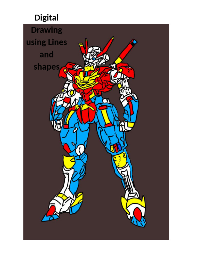 Digital Drawing with Lines and Shapes | PDF